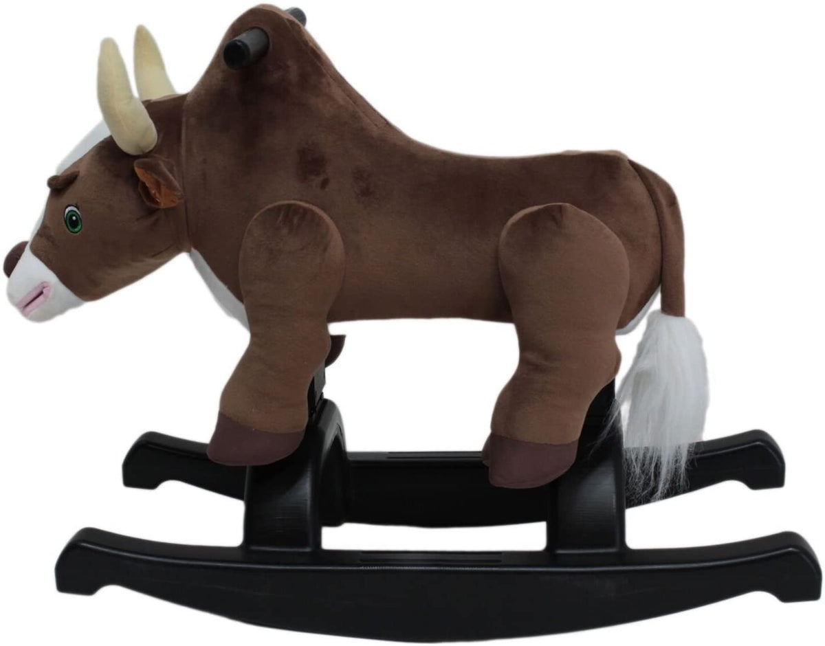 Rockin' Rider Buckaroo Rocking Bull, Brown – STL PRO, Inc.
