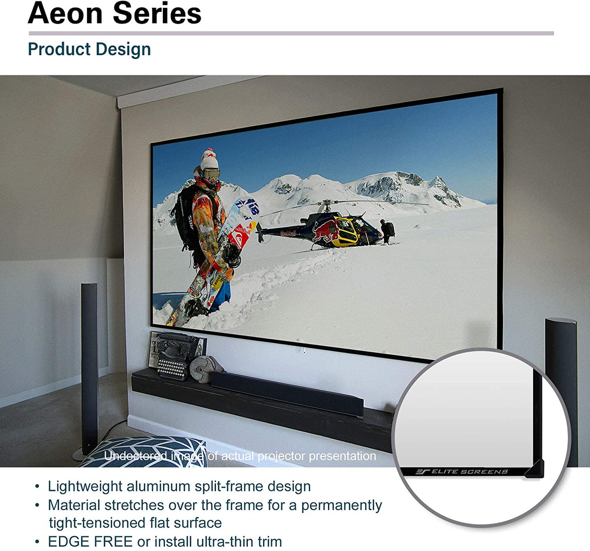 Elite Screens Aeon Series – STL PRO, Inc.