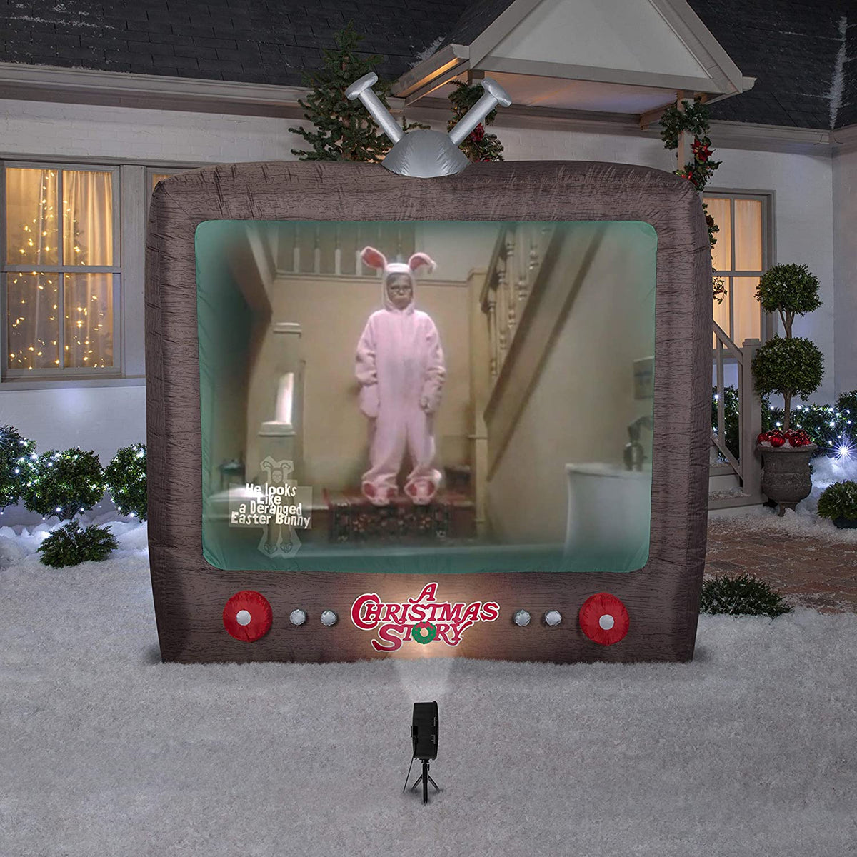 Gemmy 8' Living Projection Airblown Inflatable A Christmas Story – STL ...